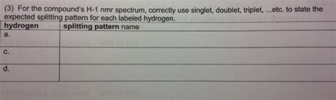Solved A A C H3C CC CH3 CH B Chegg Com