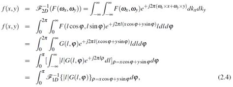 central slice theorem — matlab number one