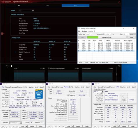 Corsair Vengeance Ddr4 Lpx 3200mhz 16gb 6 Test Di Stabilità Recensione Corsair Vengeance Ddr4 Lpx 3200mhz 16gb 6 Test Di Stabilità Recensione