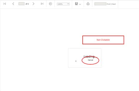Reporting Services Ssrs Webforms Reportviewer Cancel Button Not