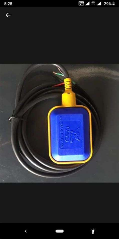 Cable Float Level Switch Top Mount Plastic At Rs 405 In Ahmedabad