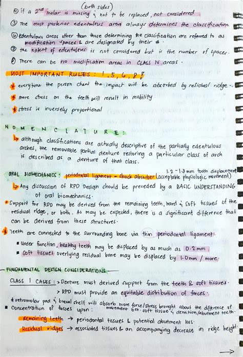 Solution Prosthodontics Ii Kennedy Classifications And Applegate S