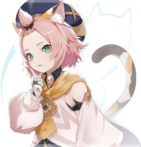 Diona Genshin Impact Drawn By Marumoru Danbooru