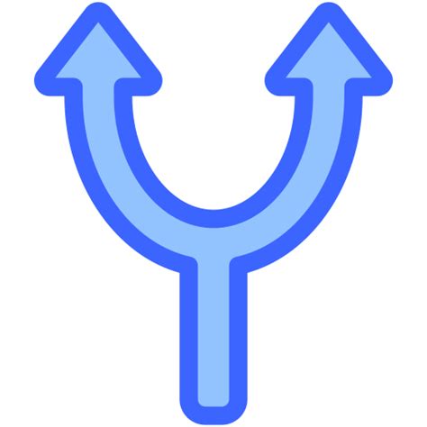 Split Generic Blue Icon