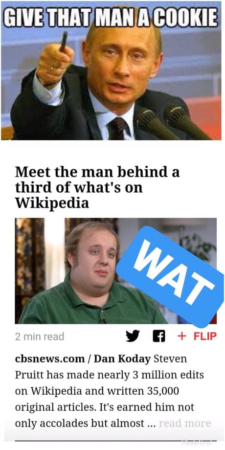 Give This Man A Coockie