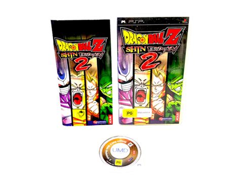 Dragon Ball Z Shin Budokai 2 Psp Mint Complete Appleby Games