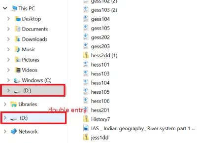 Remove Duplicate Drive Letter Entry From Explorer In Windows