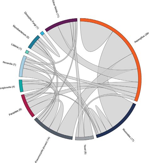 Chord Plot Of Co Infections With Pathogens Of Critical Importance Download Scientific Diagram