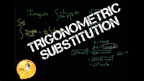 Trigonometric Substitution Case 3 Youtube