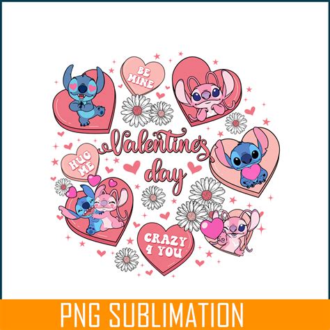 Stitch Angle Couple PNG Inspire Uplift