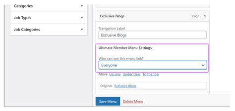 Conditional Menus Ultimate Member