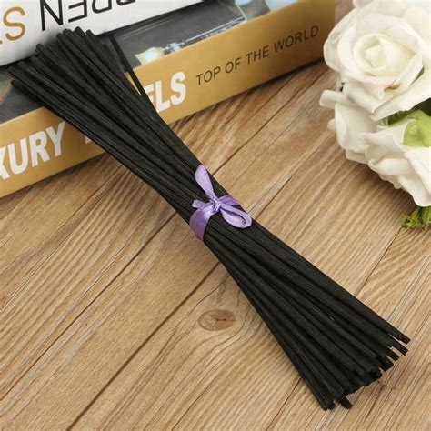 Car Diffuser Bamboo Diffusor Room Diffuseur Stick Rattan Volatilizes Stick Car Reed And Black