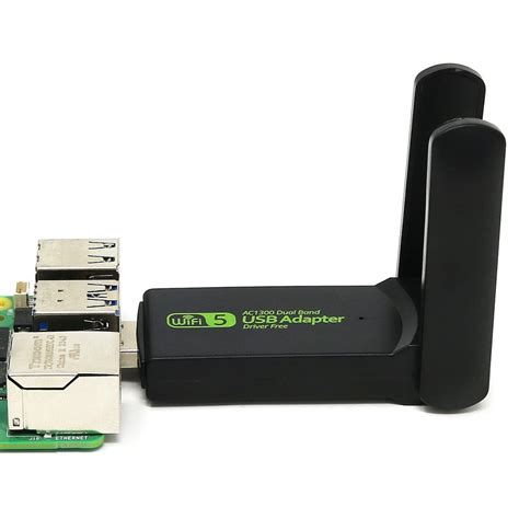 Dual Band Usb Wifi Adapter For Raspberry Pi 5ghz 2 4ghz Mt7612u The Pi Hut