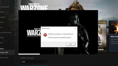 Call Of Duty Warzone How To Fix The DirectX Crash Error On PC