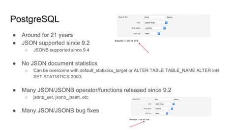 pgconf apac 2018 high performance json postgre sql vs mongodb ppt