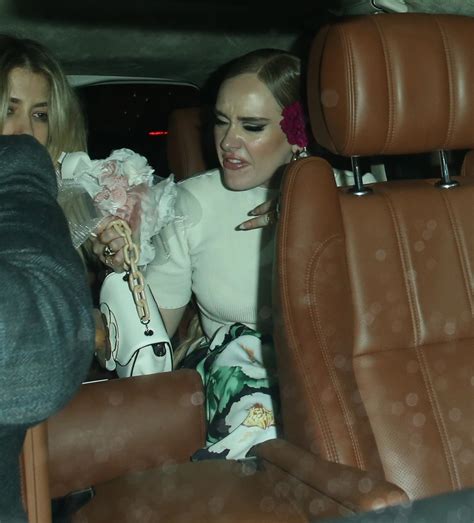 Adele Seen Screaming At Paparazzi After Leaving Friends Wedding