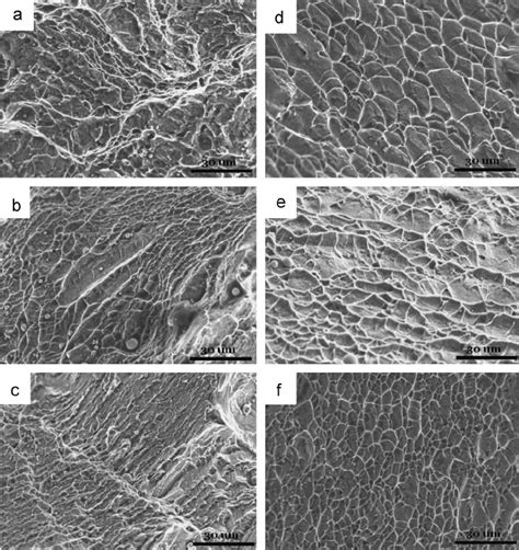 Fractographs Of Tensile Specimens Of The Ti 6al 4v Plates A Download Scientific Diagram