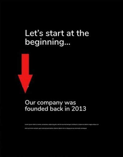 Divi Text Scroll Effect Layout For Animated Storytelling