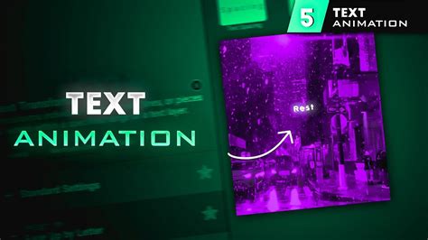 Text Animation Alight Motion Ashish Tech YouTube