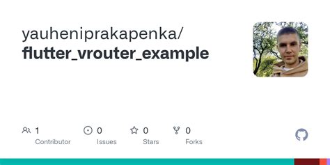 github yauheniprakapenka flutter vrouter example