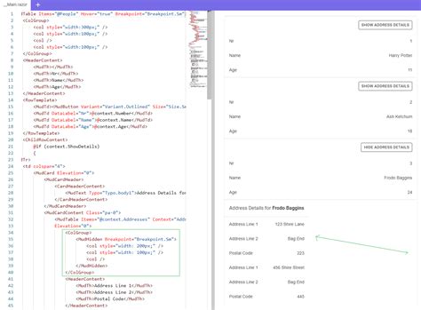 Table With Related Data Alignment · Issue 1898 · Mudblazormudblazor · Github