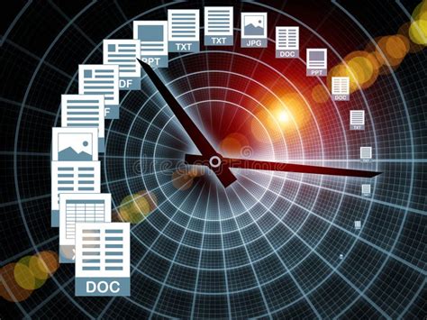 Document Processing Stock Illustration Illustration Of Code