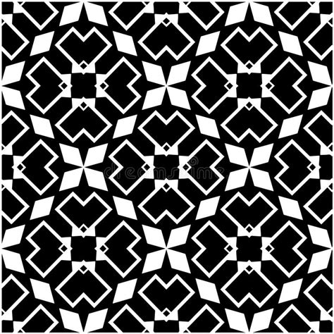 Geometric Vector Pattern With Triangular Elements Seamless Abstract