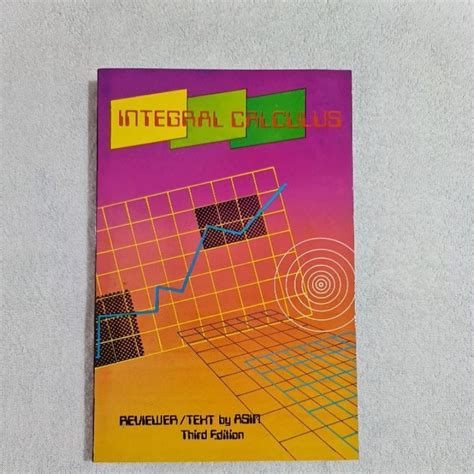 【ready Stock】 Integral Calculus Reviewer By Asin Lazada Ph