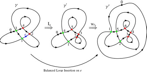 balanced loop insertion on a self overlapping curve download