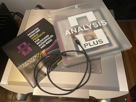 Analysis Plus Pure Silver USB Cable 1M USB Type A To B Cable NEW For Sale Canuck Audio Mart