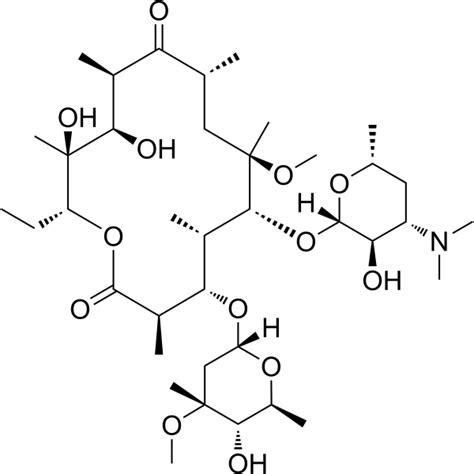Clarithromycin Antimicrobial Agent Medchemexpress