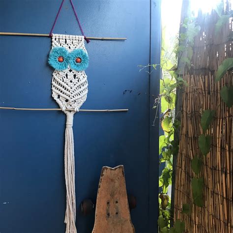 DIY Macrame Owl Pattern Etsy