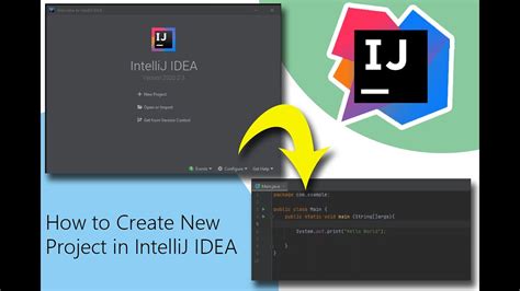 How To Create New Project In Intellij Idea And Run Hello World In Java
