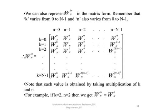 Discrete Fourier Transform Pptx