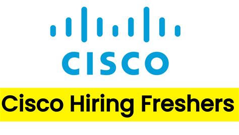Cisco Hiring Freshers July Open Jobs Application Link