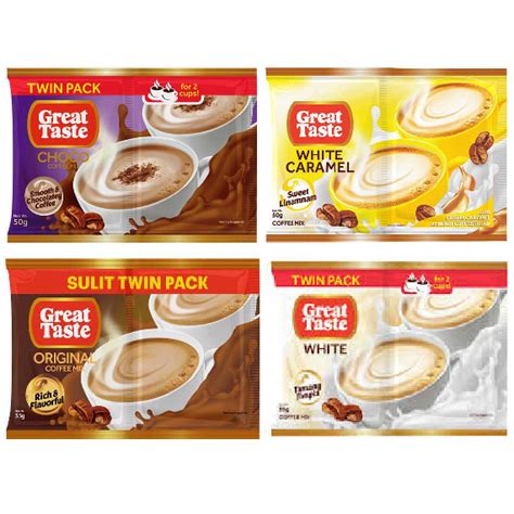 Great Taste 3 In 1 Coffee Twin Pack By 10s Shopee Philippines