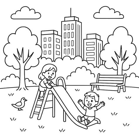 15 Desenhos De Cidade Para Colorir E Imprimir