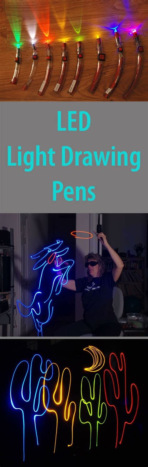 LED Light Drawing Pens Create Stunning Light Doodles