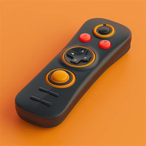 A 3d Gaming Controller Premium Ai Generated Image
