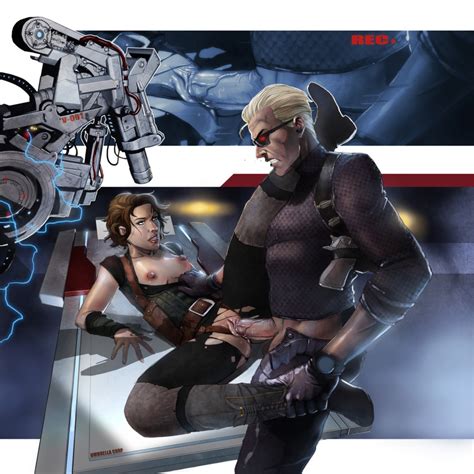 Rule 34 Albert Wesker Alice Abernathy Female Male Resident Evil