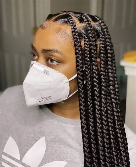 Top 70 Best Knotless Braids For Ladies Mynativefashion