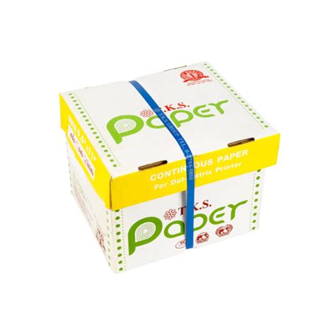 กระดาษต่อเนื่อง 9 5x11 4 ชั้น Tks Bangplee Stationery