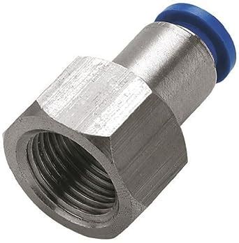 6mm Push In Fitting X 1 4 Bsp Female Thread B236 Amazon Co Uk Business Industry Science