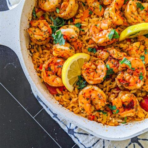 Easy Shrimp And Rice Skillet