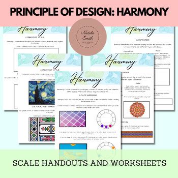 Artwork Harmony Principle Of Design By ArtRoots TPT