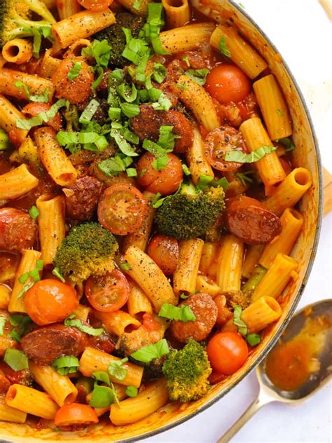 Chorizo Pasta One Pan Recipe