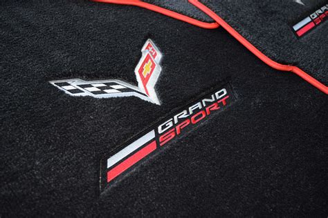 Chevrolet Corvette C7 Grand Sport Floor Mats Set Premium Upgrade
