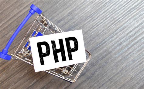 Premium Photo Php Modern Programming Language For Software Development Or Application Concept