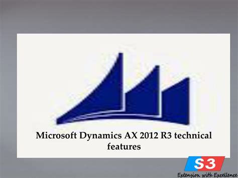 PPT Microsoft Dynamics AX R Technical Features PowerPoint Presentation ID