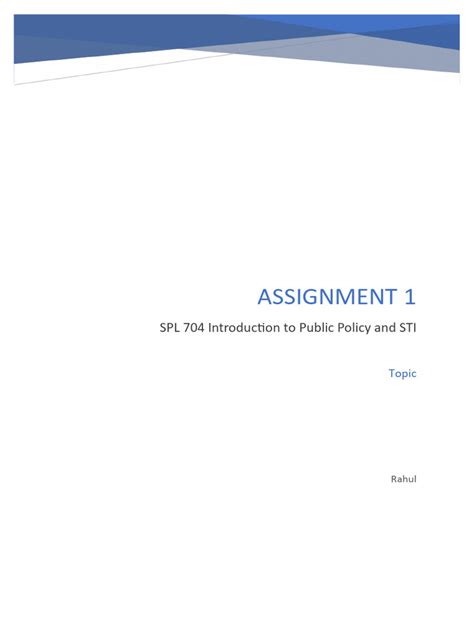 Iitd Institutional Framework Rahul Pdf